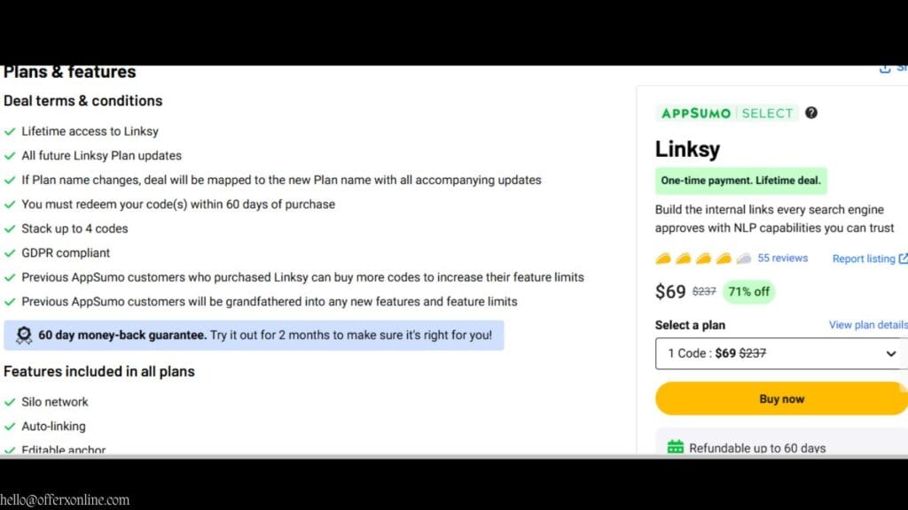 Linksy AI-Powered Internal Link Builder Review & Deal-2025